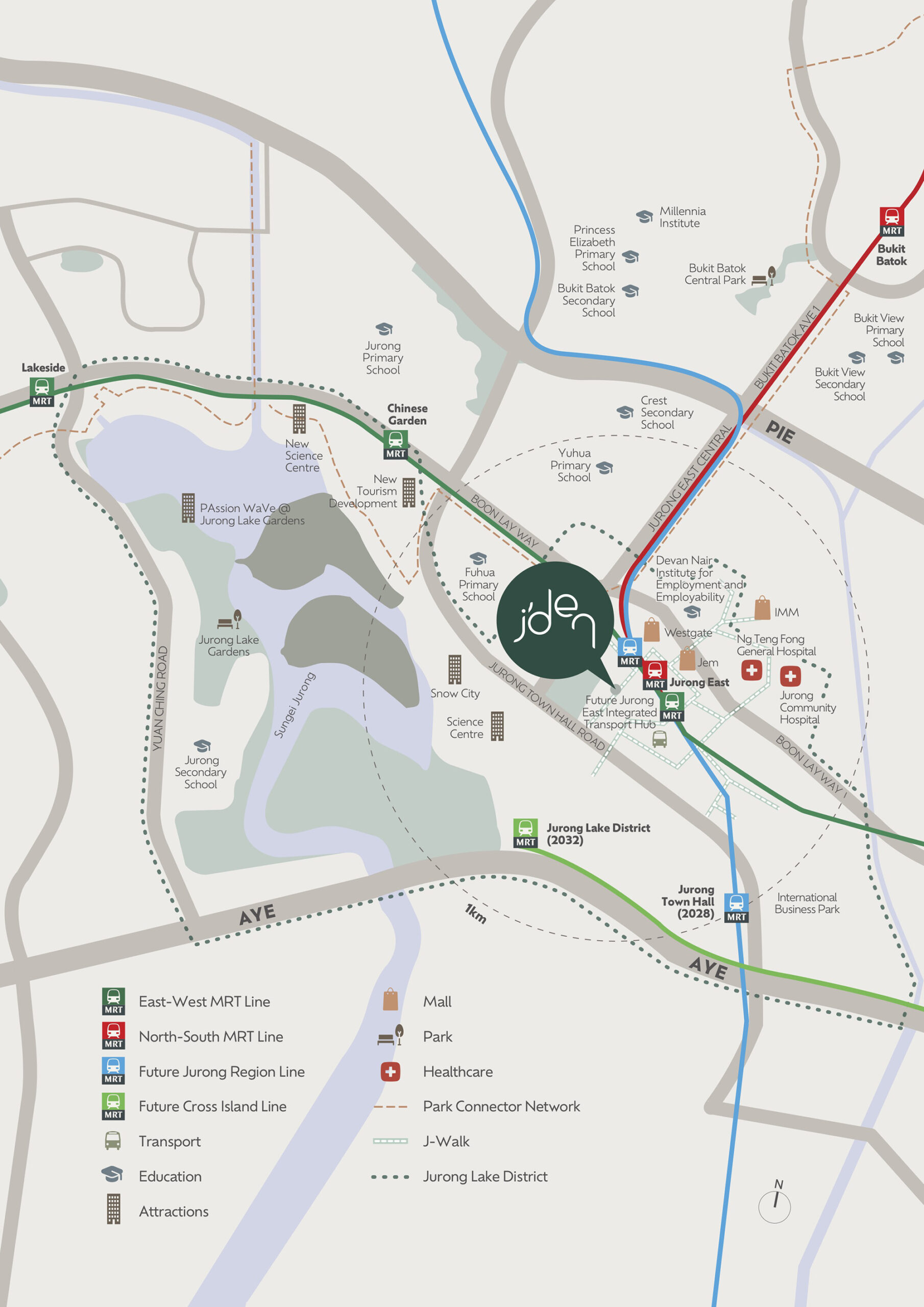 Location Map – J'den ™ Condo (Updated 2025)